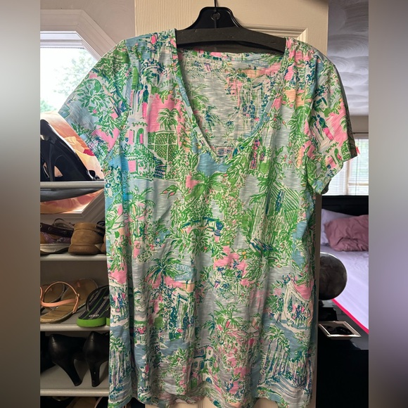 Lilly Pulitzer | Tops | 2 Brand New Lilly Lightweight Shirts | Poshmark